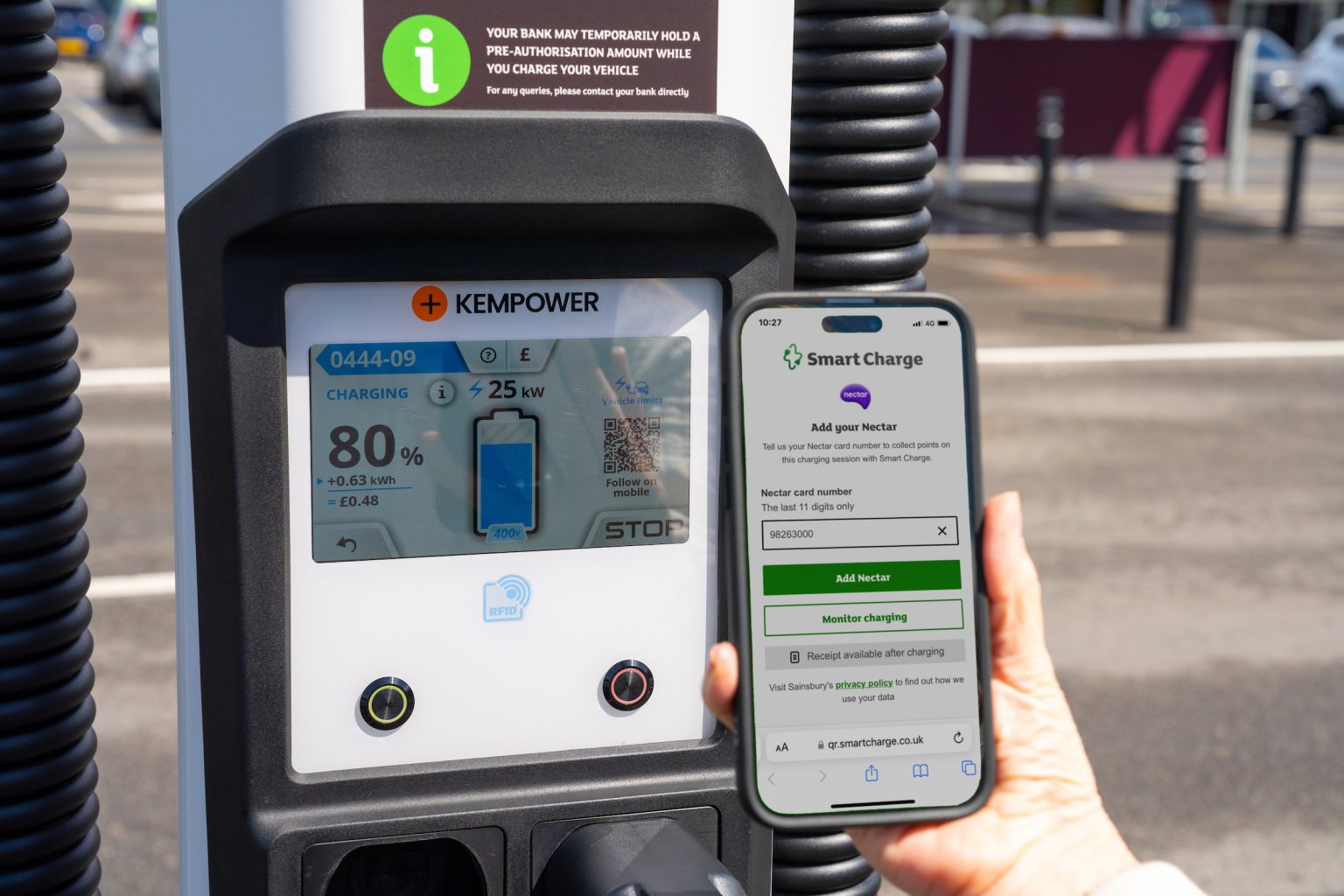 Smart Charge from Sainsbury’s offers Nectar points - Inside Sustainability